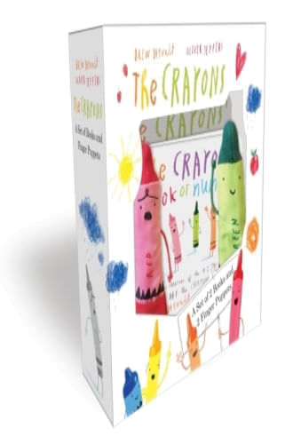 THE CRAYONS: A SET OF BOOKS AND FINGER PUPPETS | LIBROS EN OTRAS ...
