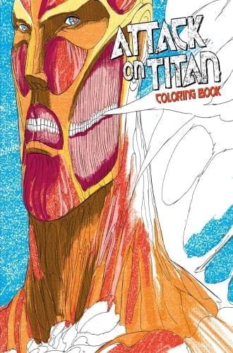 ATTACK ON TITAN ADULT COLORING BOOK | COMICS Y MANGAS | IBERO LIBRERIAS