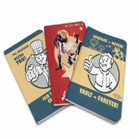 FALLOUT POCKET NOTEBOOK COLLECTION (SET OF 3) | ARTE | IBERO LIBRERIAS