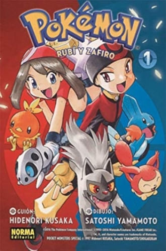 POKEMON 09 - RUBI Y ZAFIRO 1 | COMICS Y MANGAS | IBERO LIBRERIAS