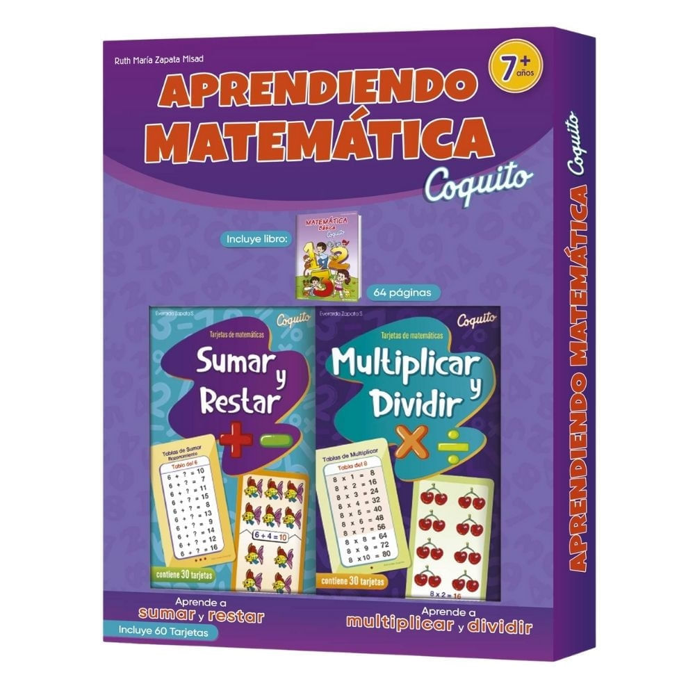 PACK APRENDIENDO MATEMATICA | TEXTO ESCOLAR, PLAN LECTOR Y APOYO ...