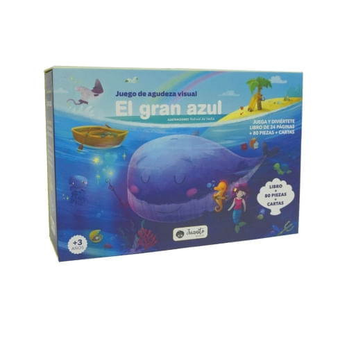 EL GRAN AZUL (LIBRO + TARJETAS) | LIBROS INFANTILES | IBERO LIBRERIAS