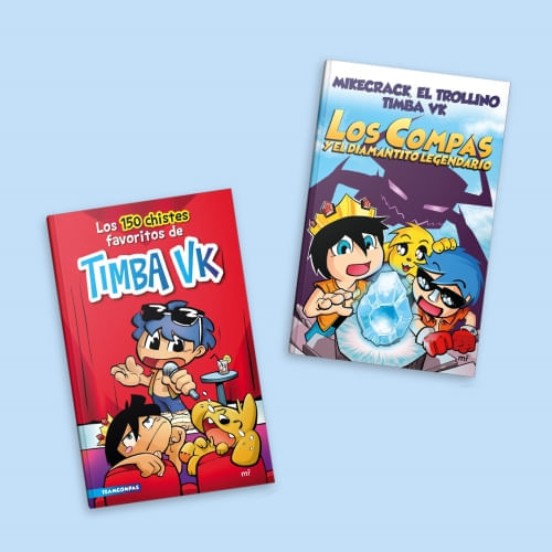 PACK COMPAS 1. LOS COMPAS Y EL DIAMANTITO LEGENDARIO + LOS 150 CHISTES ...